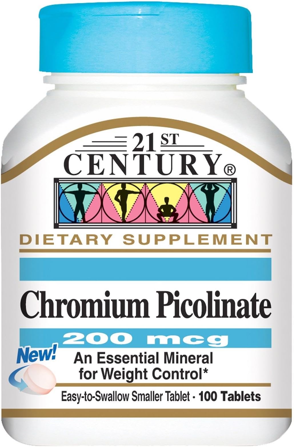Amazon.com: Chromium Picolinate 200 mcg 100 Tabs : Health & Household