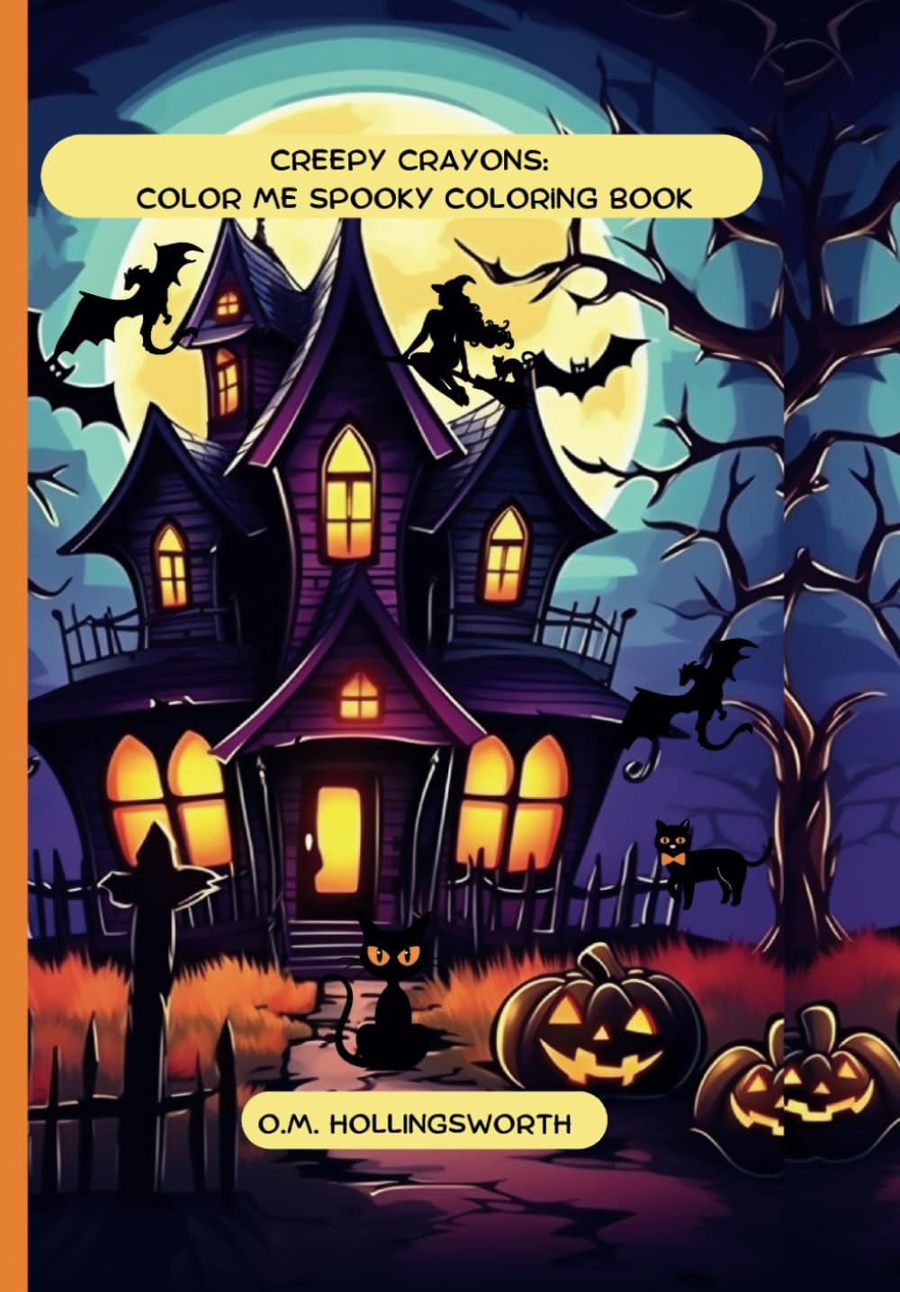 Amazon.com: Creepy Crayons: Color Me Spooky Coloring Book ...