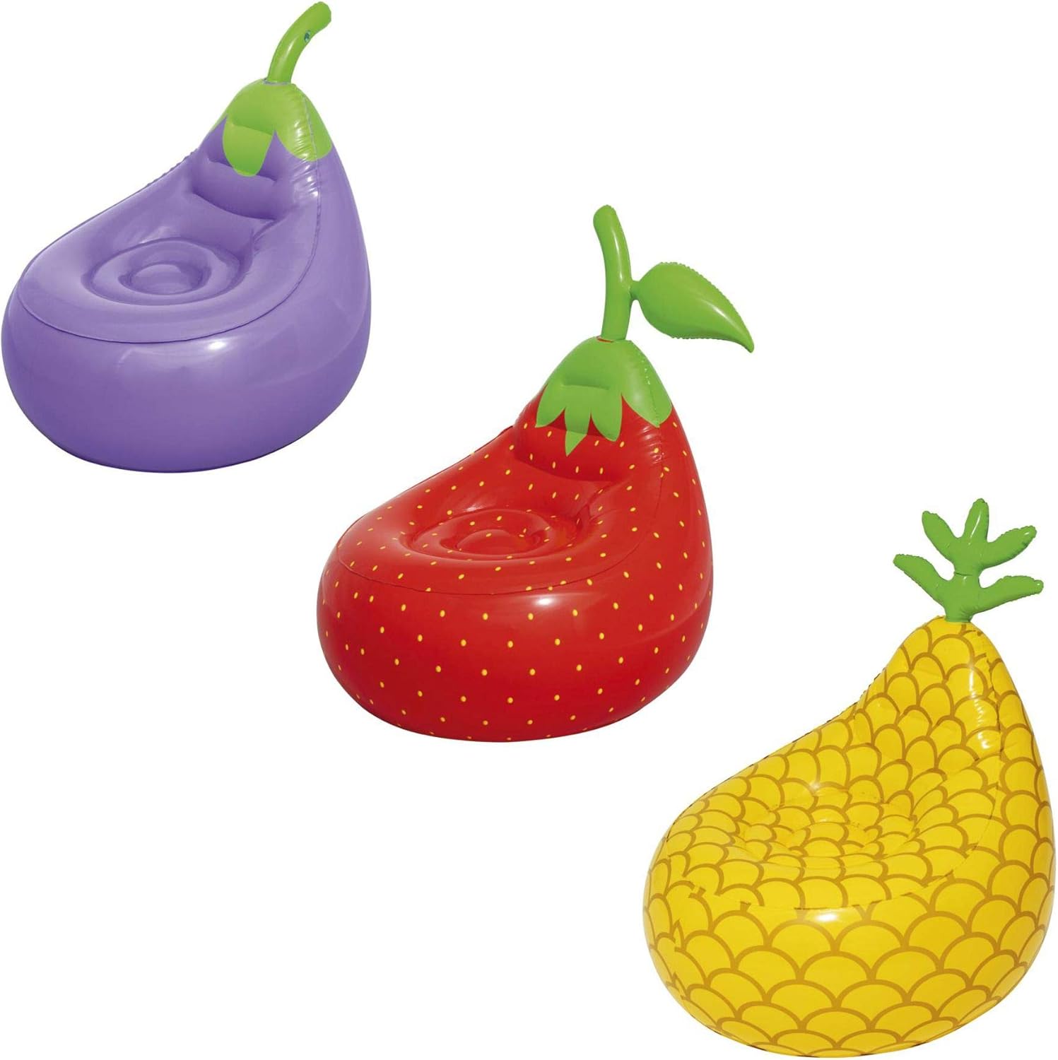 Bestway Up In Und Over Fruit Fauteuil Gonflable Mixte Multicolore 3