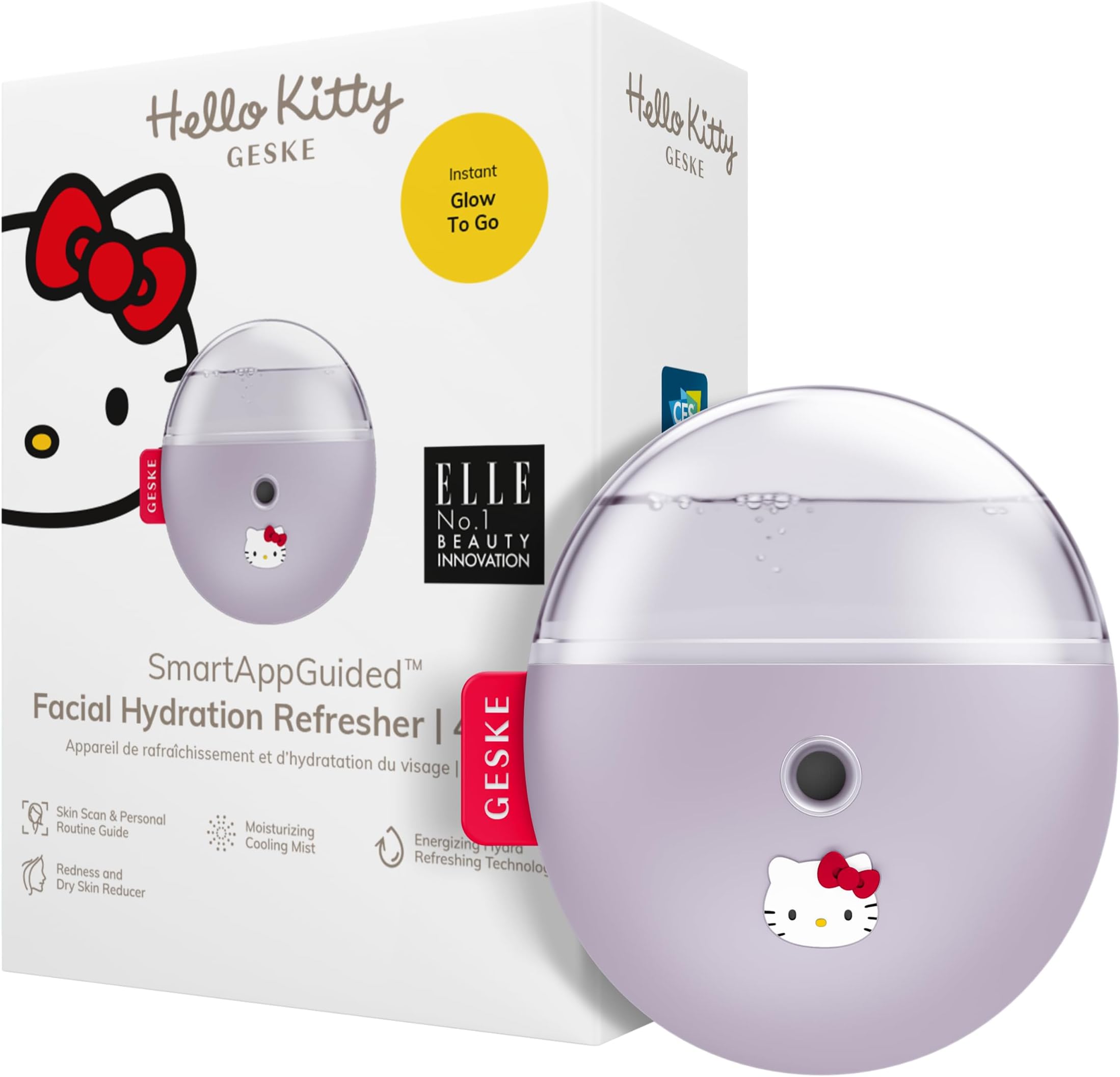 Amazon.com: GESKE & Hello Kitty SmartAppGuided™ Facial Hydration ...