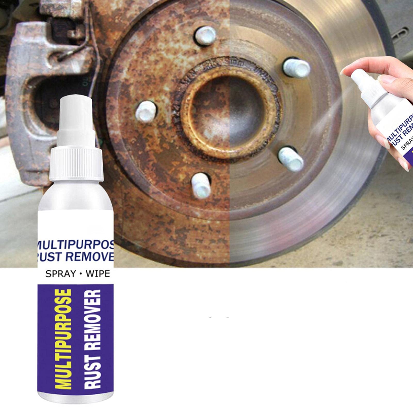 Buy Pratvider Rust Remover Spray 30ml, 1/2/3 Bottles Multi-Functional ...