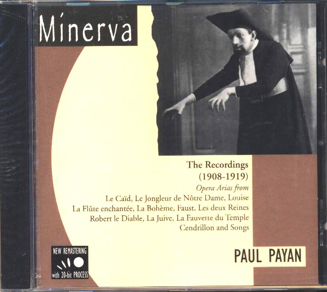 Paul Payan, Jules Massenet, Wolfgang Amadeus Mozart, Giacomo Puccini ...