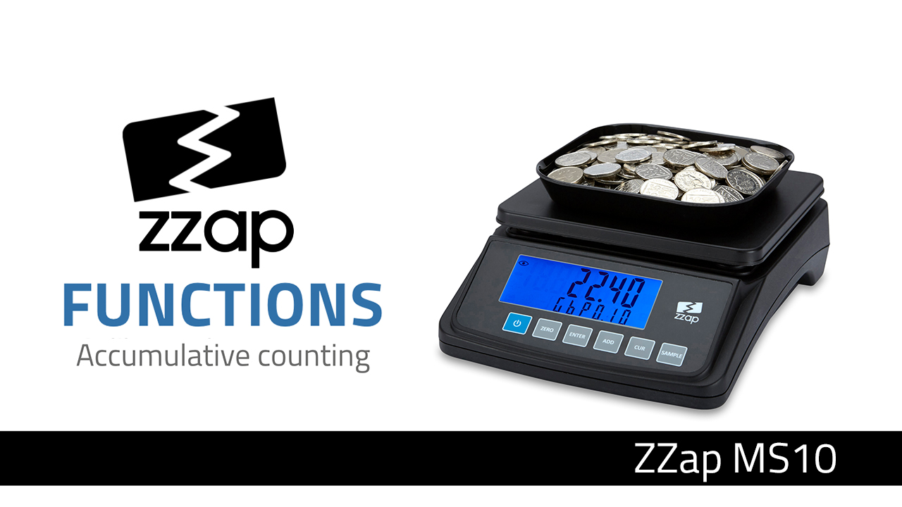 Weight Machine ZZap MS10 Coin Counting Scale - DB075 Counterfeit Money ...