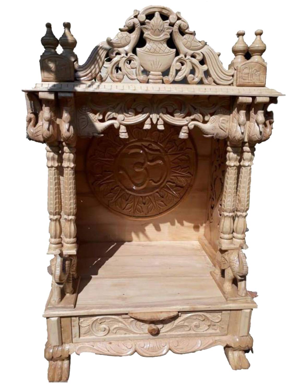 Maa Chandi Wooden Temple Home Temple Puja Mandir Wooden Temple ...