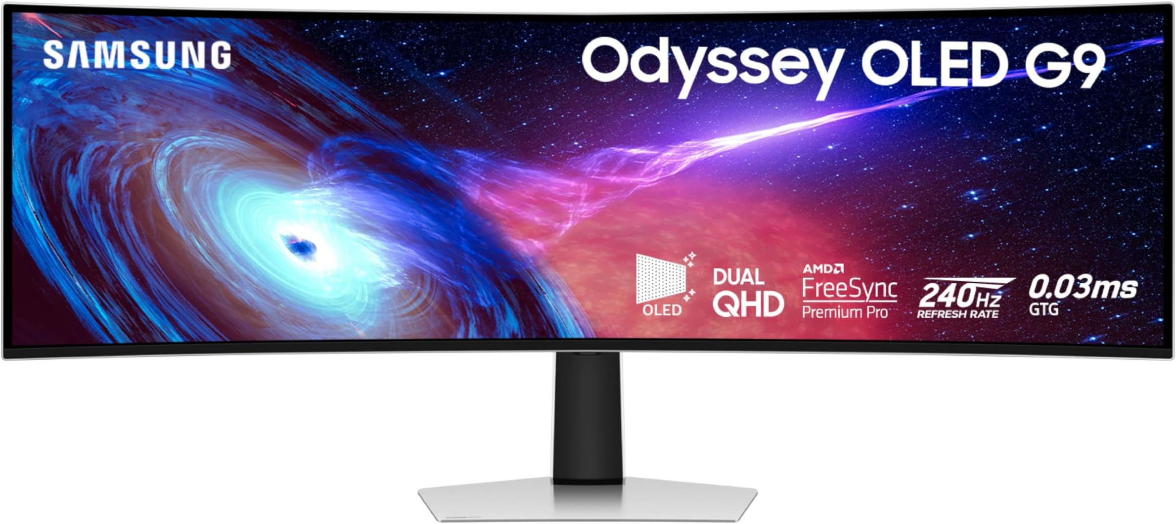 Samsung 49 inch Odyssey 0.03 ms 240 Hz OLED G9 Gaming Monitor ...