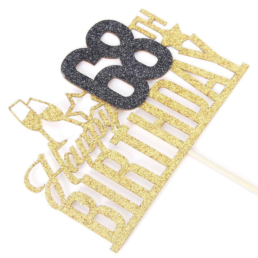 Snapklik.com : Happy 68th Birthday Cake Topper - Sixty Eight-year-old ...