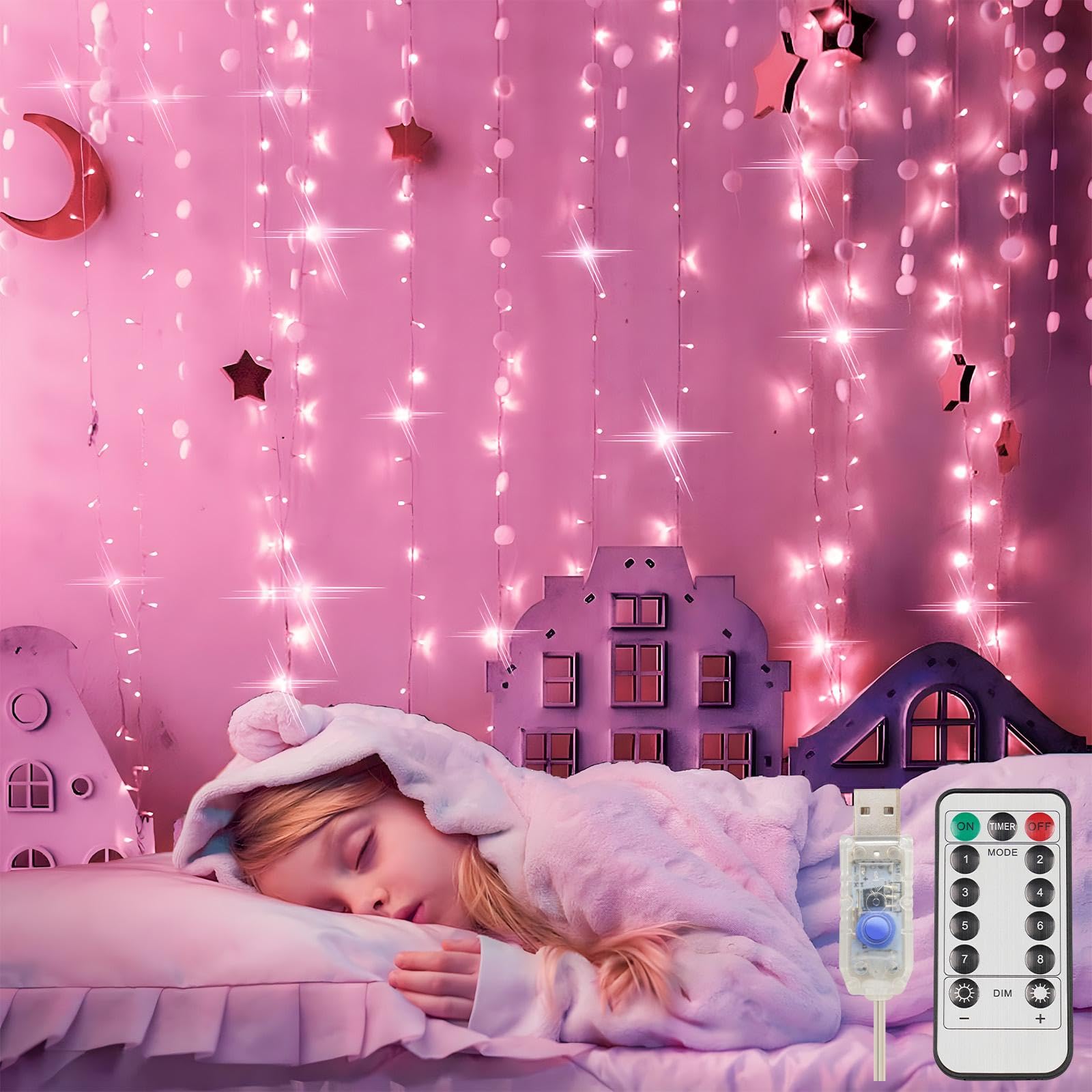 Pink Lights For Bedroom