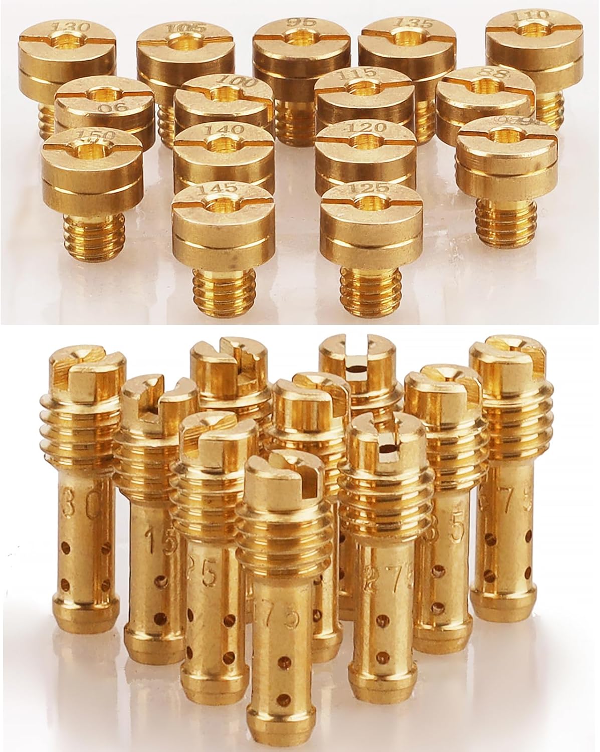 Amazon.com: Carburetor Main jet and Pilot Slow jet kit for MIKUNI VM22 ...