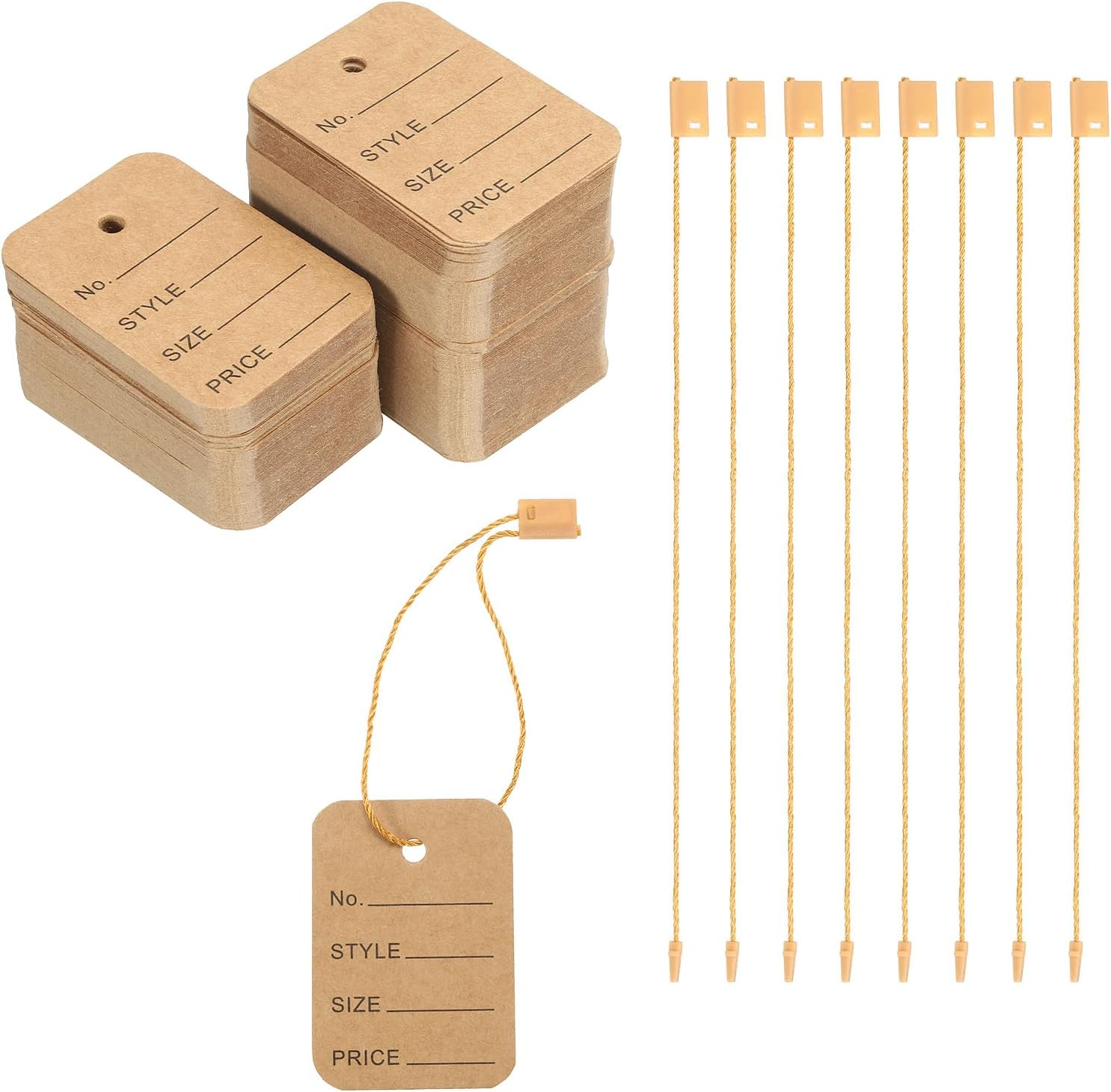 Amazon.com : PATIKIL Price Tags and Hang Tag String Clothing Price ...