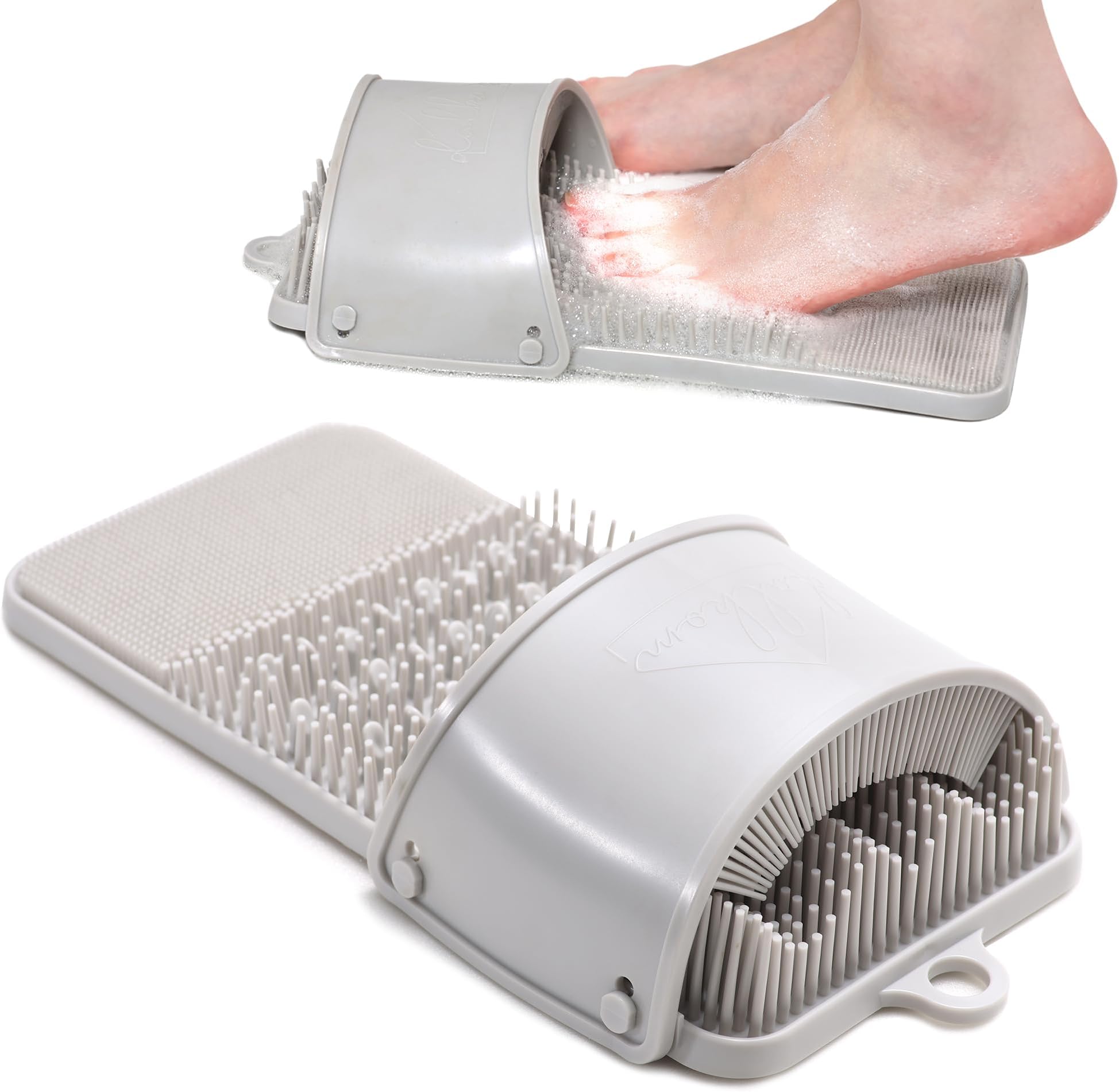 Amazon.com: Efforest Shower Foot Scrubber Mat with Pumice Stone ...
