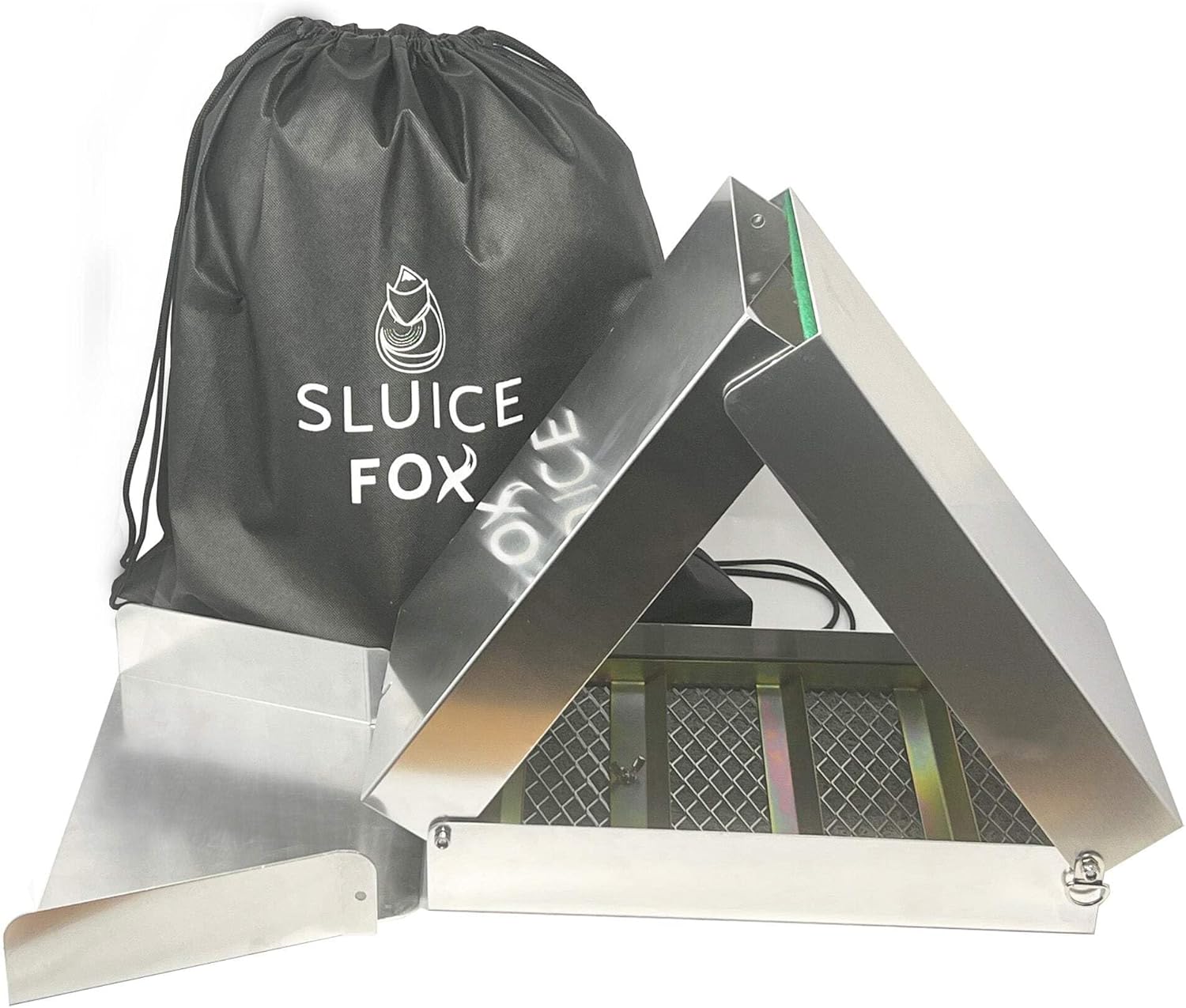 Sluice Box for Gold Mining; 50 inch Gold Prospecting Sluice; Folding ...