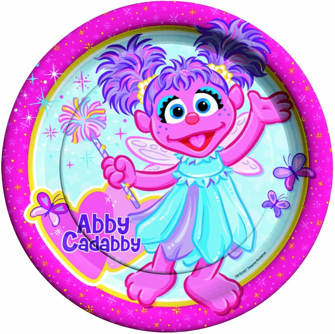 Amazon.com: Abby Cadabby Lunch Plates, 8ct : Toys & Games