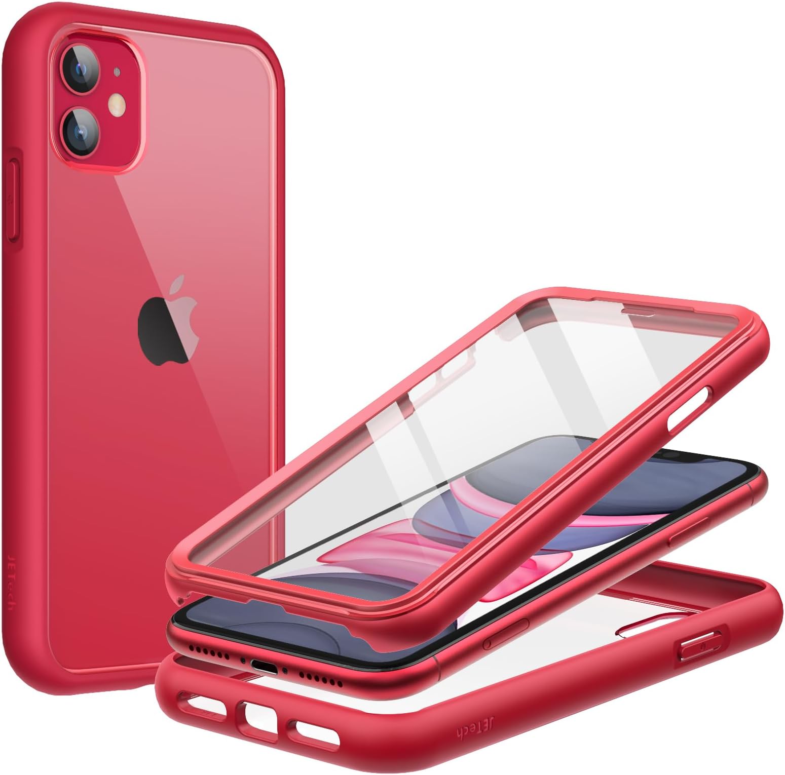 JETech Funda para iPhone 11 6,1 Pulgadas con Protector Pantalla ...