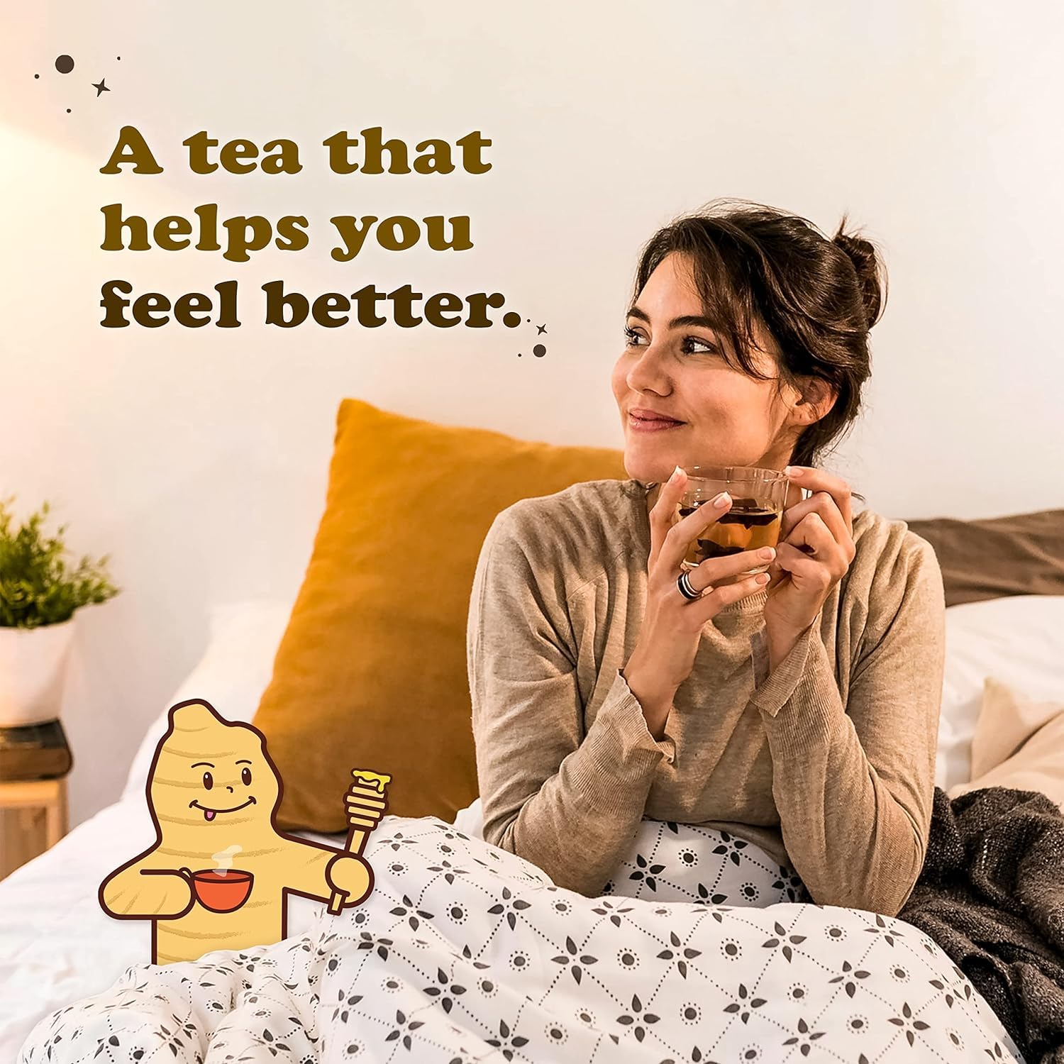 Snapklik.com : Pocas Honey Ginger Tea And Matcha Instant Tea Powder Packets