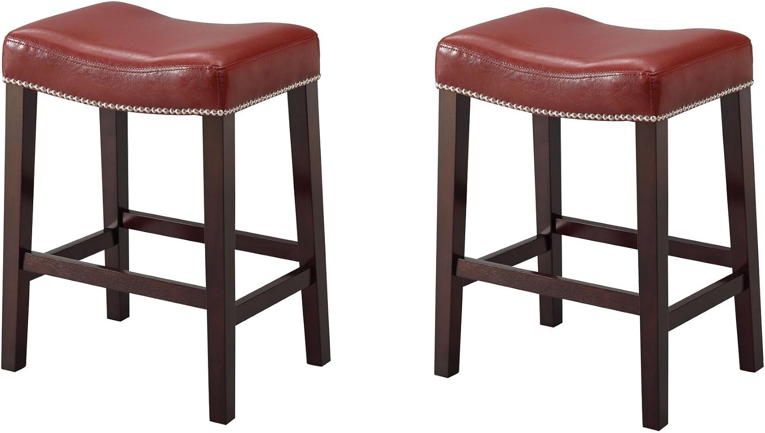 Amazon.com: Major-Q 31" Set of 2 Seat Classic Contemporary Design ...