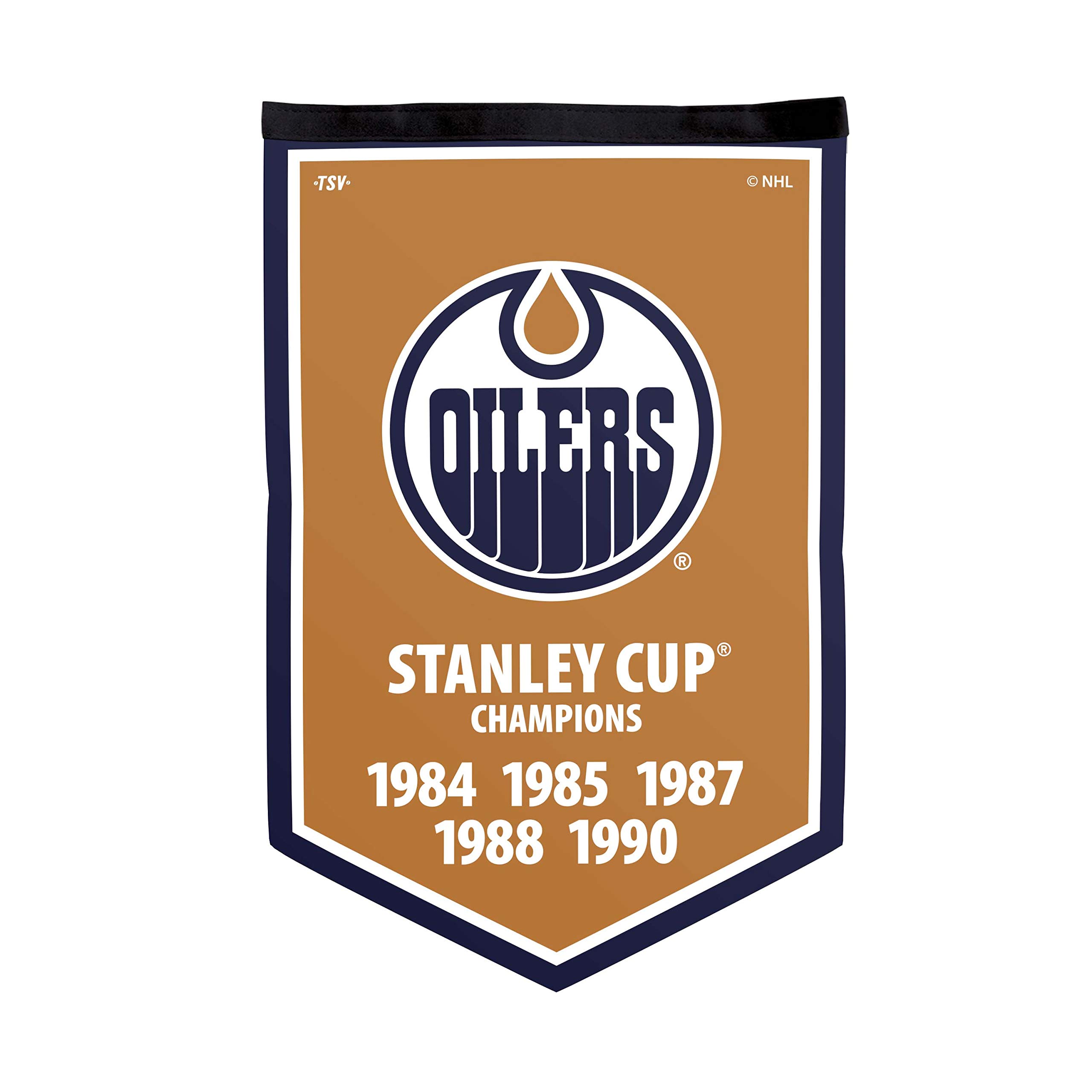 NHL Edmonton Oilers Victory Banner, 12 x 18-inches, Wall Banners ...