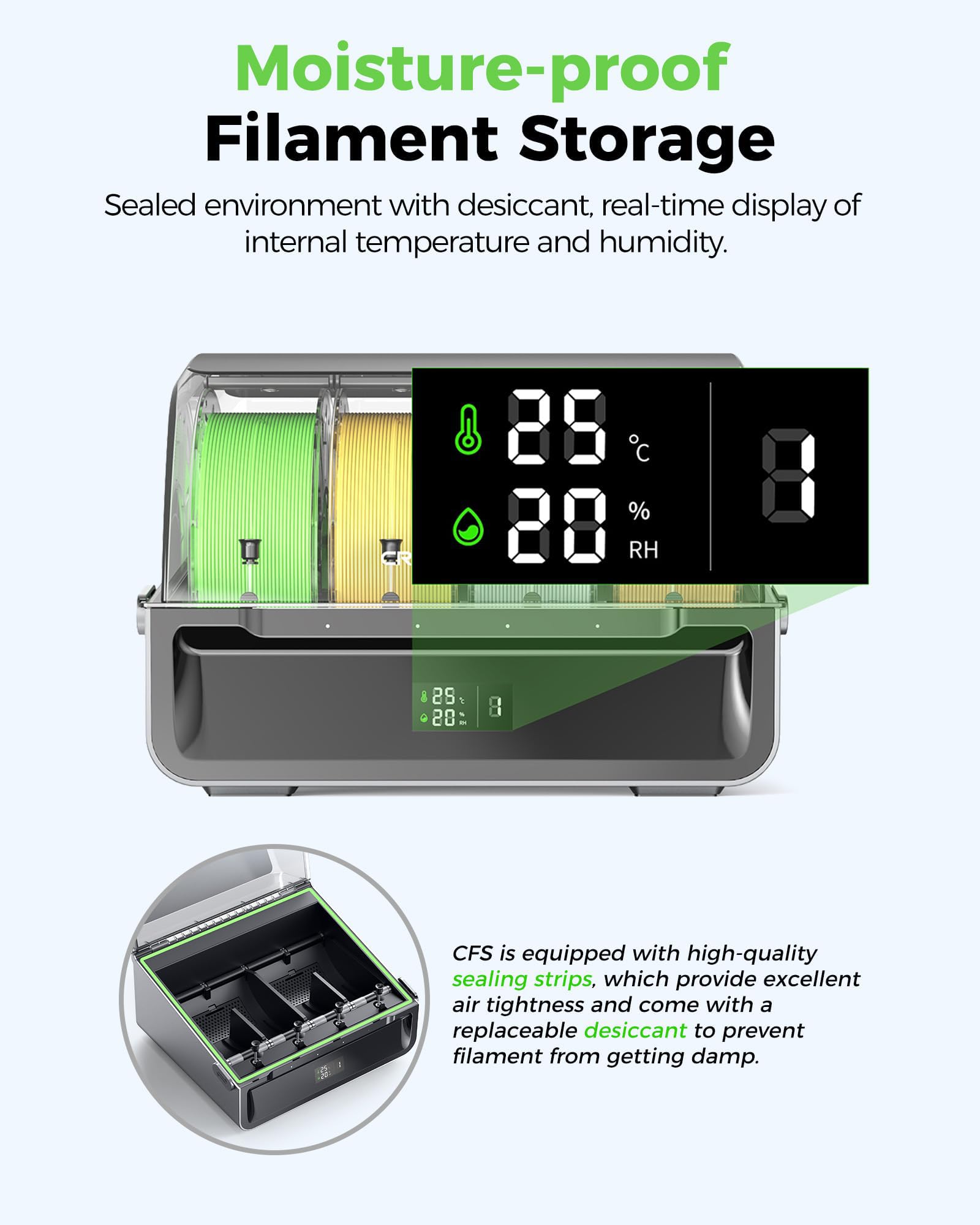 Snapklik.com : Creality CFS Multi-Color Filament System Supports 16 ...