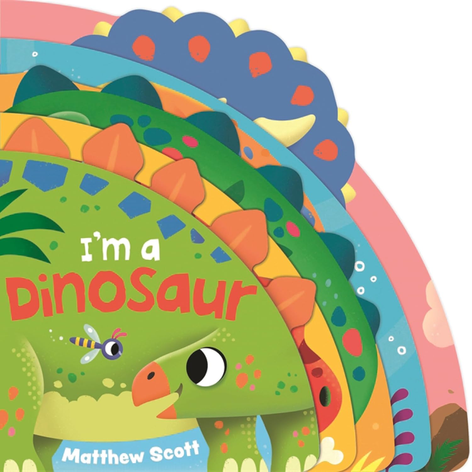 Amazon.com: I'm a Dinosaur (I'm A... Shaped Board Book Series ...