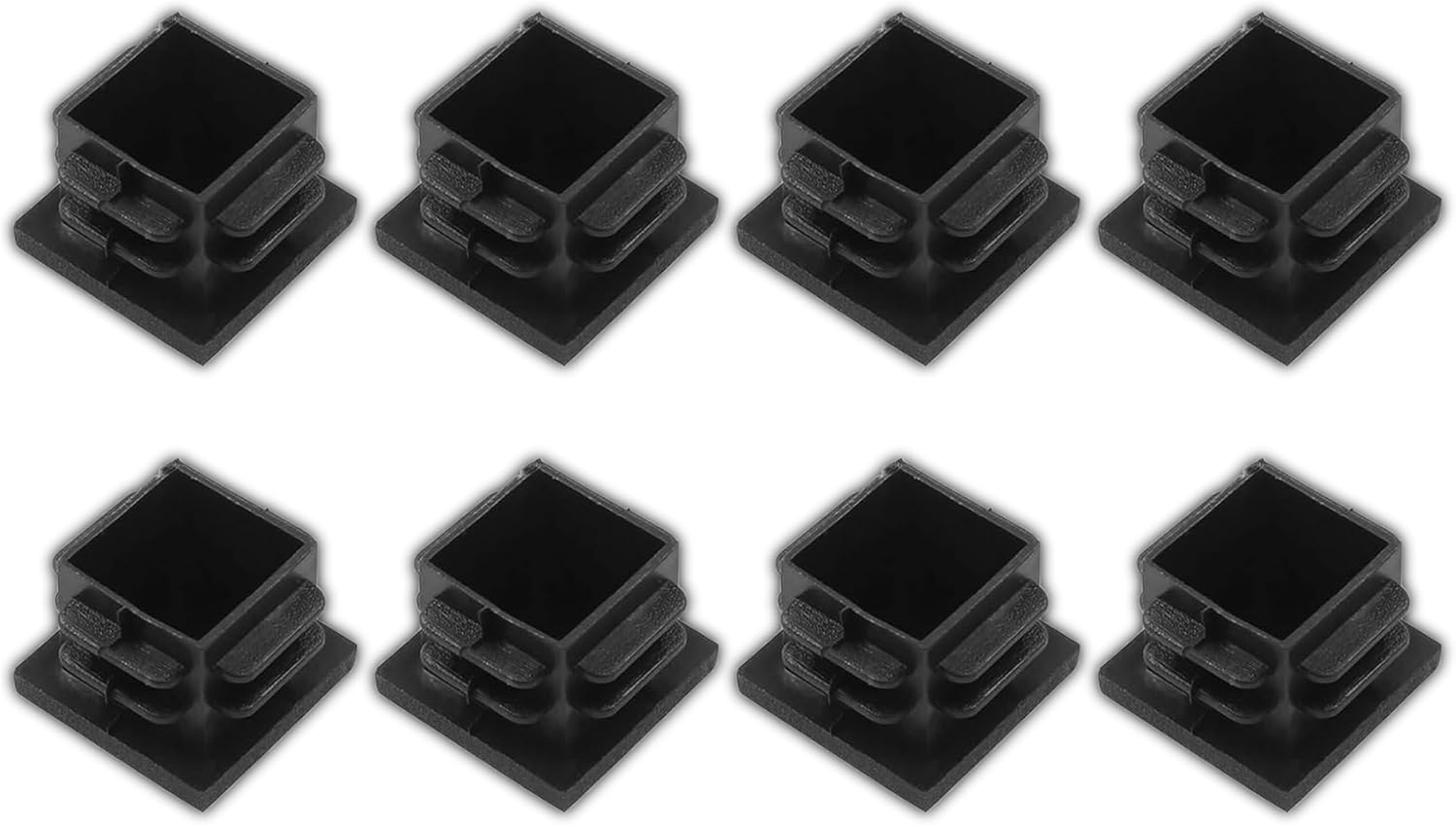 Amazon.com: 8 Pack 3/4" - 0.75" Square Plastic Tubing Plug,Steel Fence ...