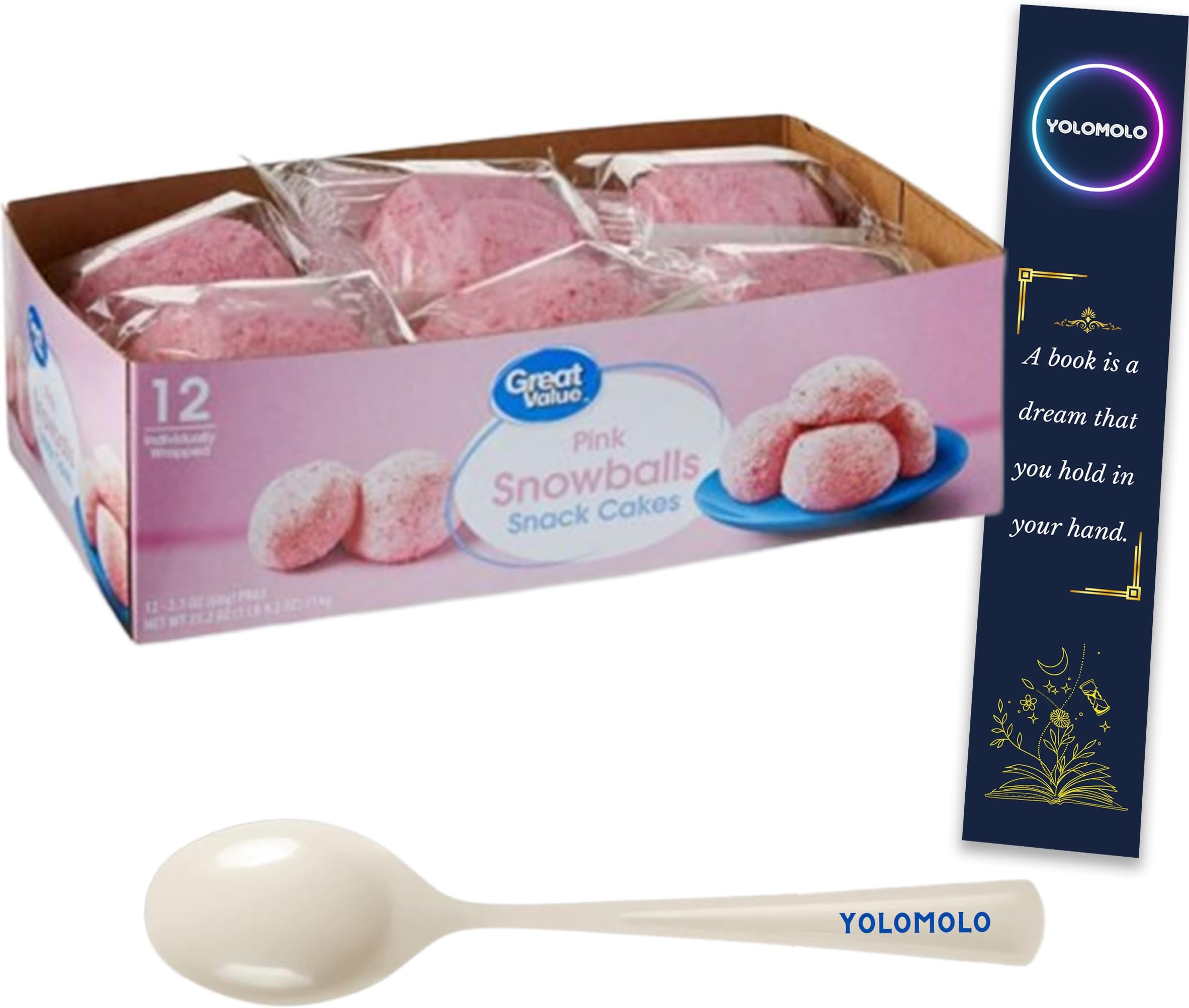 Amazon.com : Hostess SnoBalls, 6 Count (Color May Vary by Season), 10.5 ...