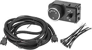 Amazon.com: X AUTOHAUX Headlight Switch Dimmer Switch Dome Lamp Switch ...