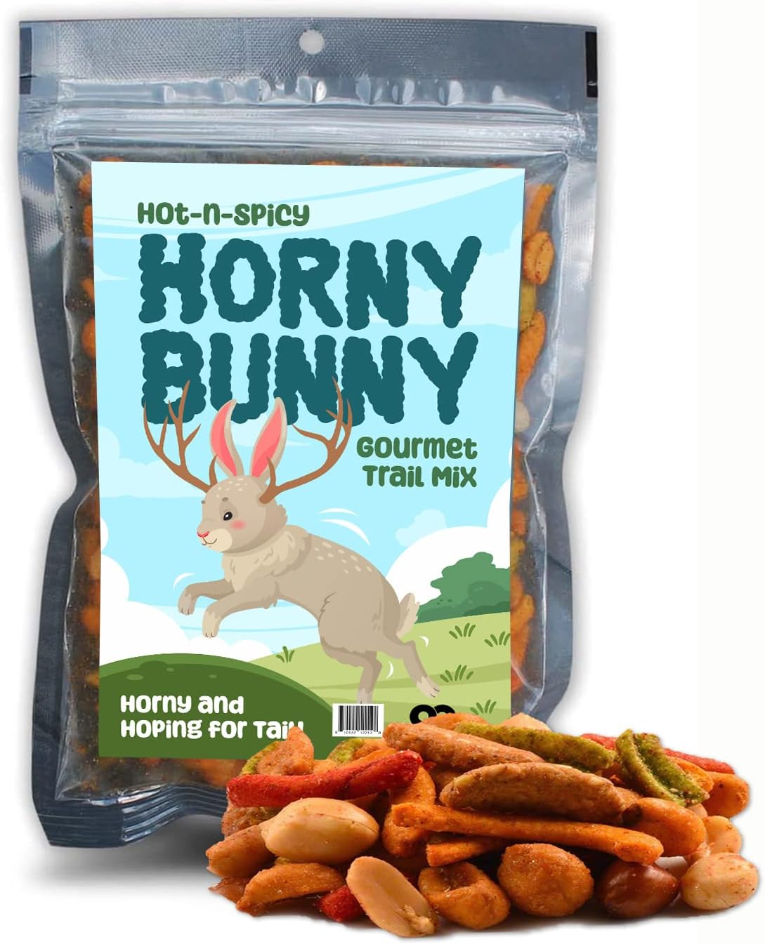 Amazon.com: Roasted Bunny Nuts Spicy Trail Mix - Funny Easter Rabbit ...