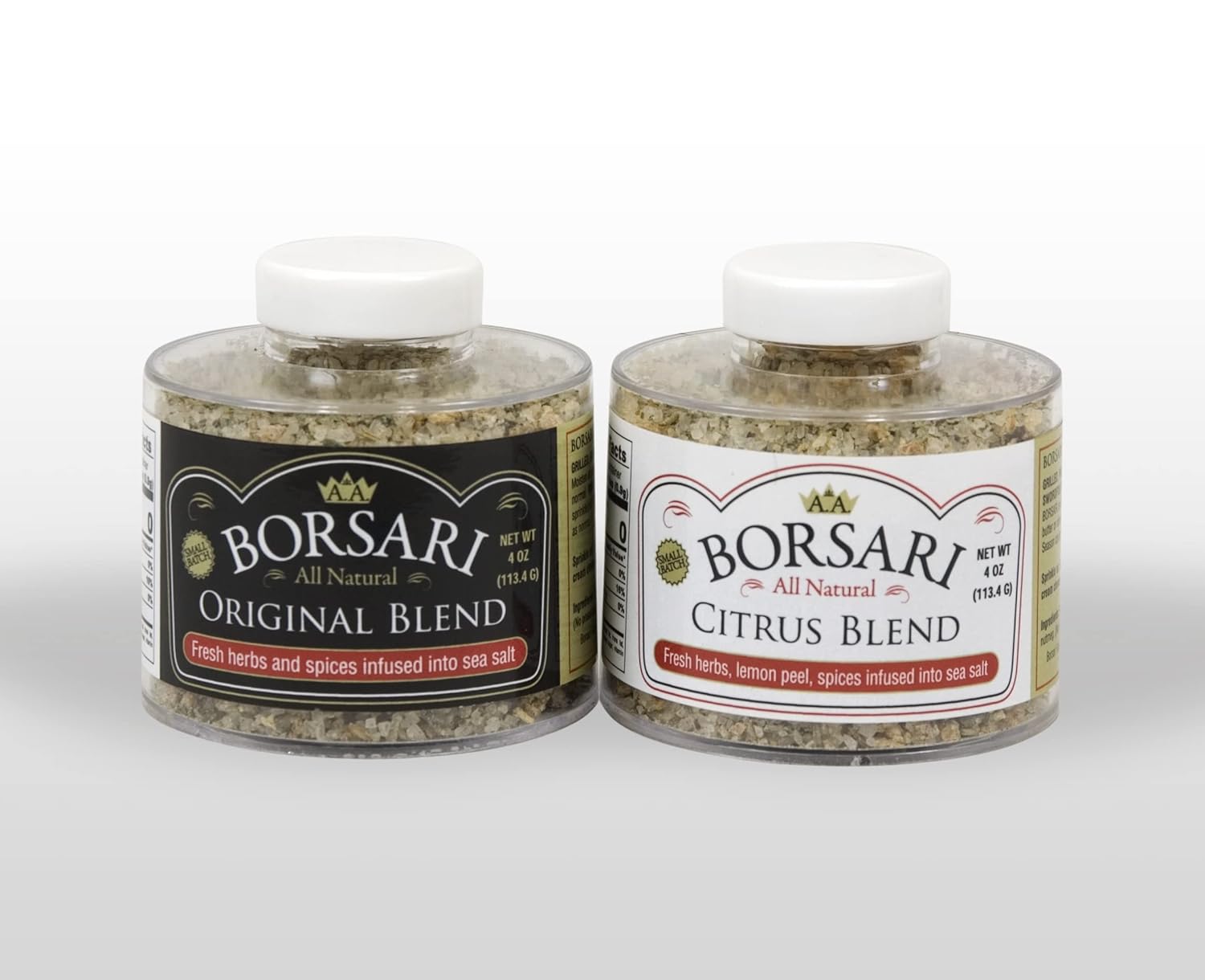 Amazon.com : Borsari Seasoned Salt 2-Shaker Gift Set - Citrus ...