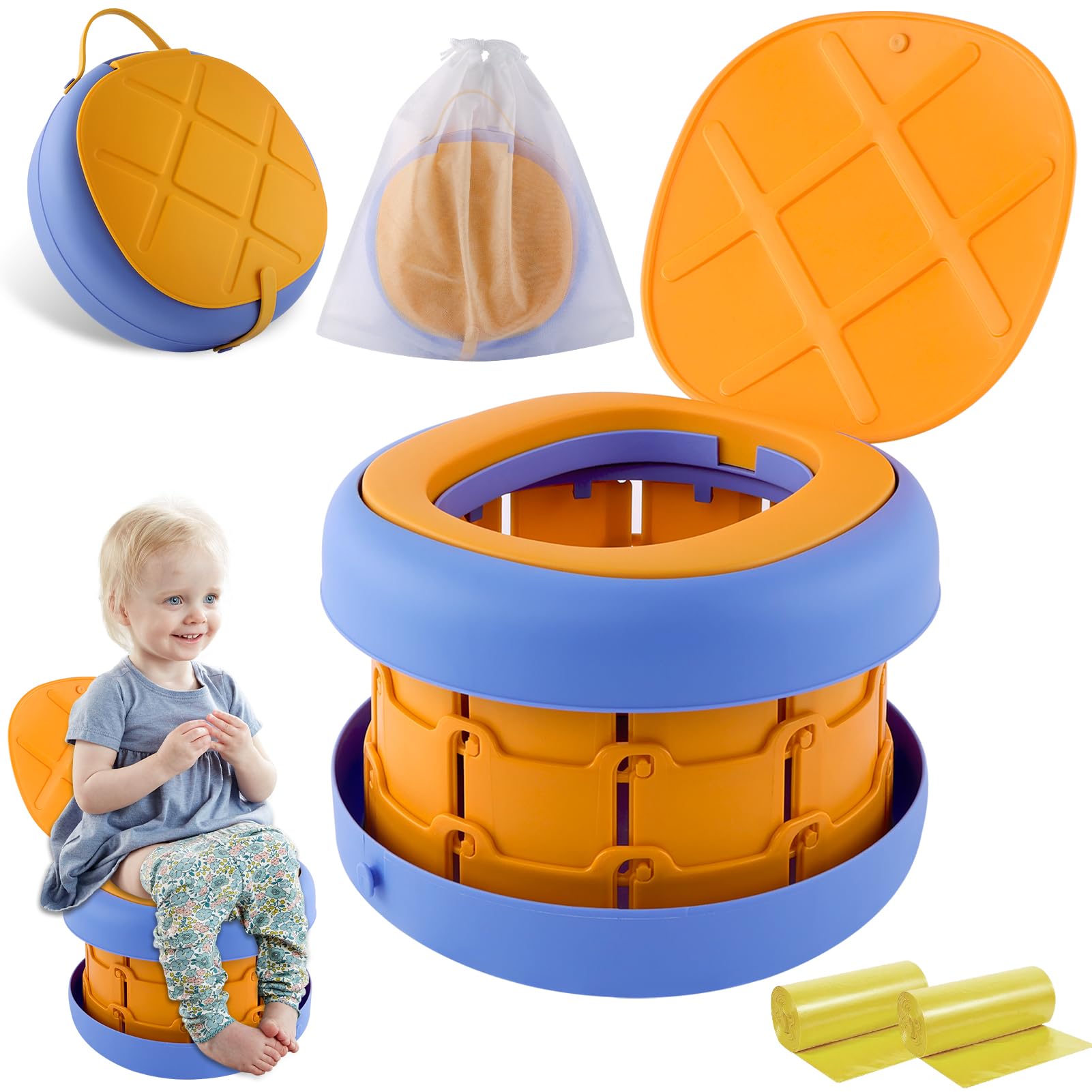 Amazon.com : Fabulas Travel Potty - Portable Potty Seat for Toddler ...