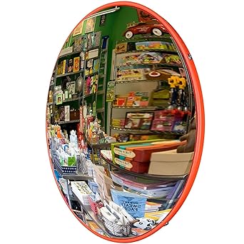 JFIYETH Safety Convex Mirror,12 inch Round Indoor Mirror 160 ...