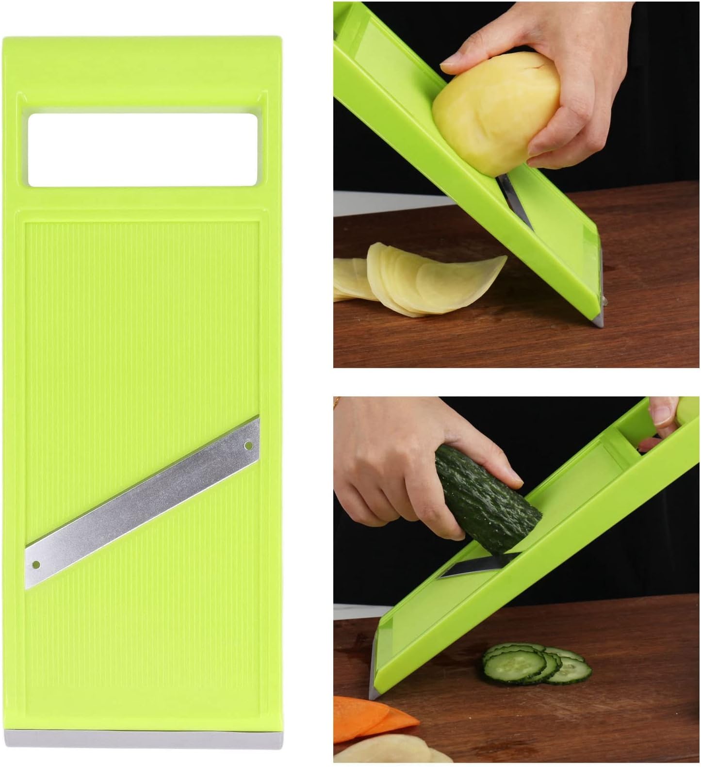 Amazon.com: Atrusu Vegetable Chip Maker, Mandoline Slicer for Kitchen ...
