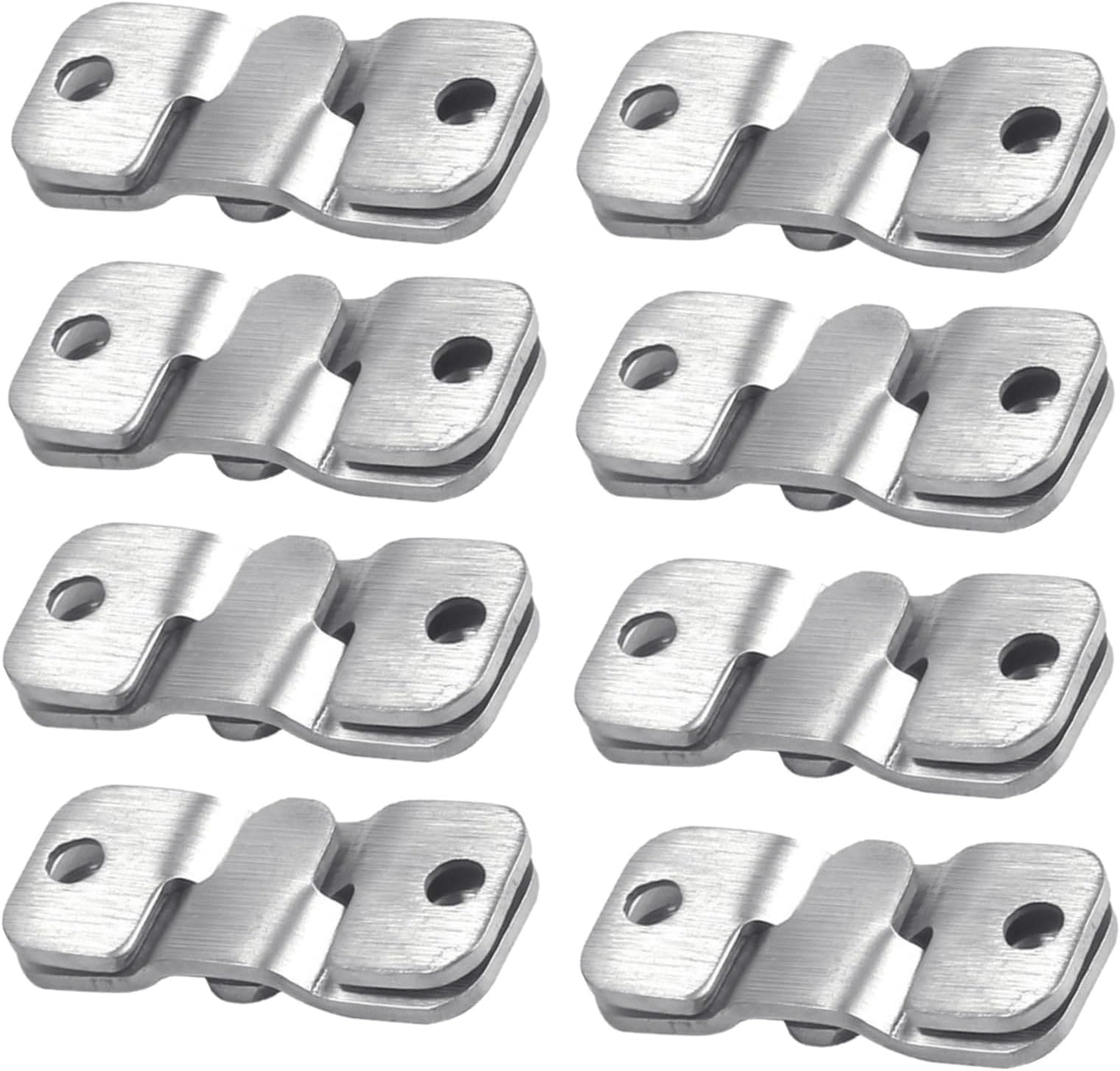 Amazon.com: Alamic Flush Mount Bracket Interlocking Photo Frame Hook 54 ...