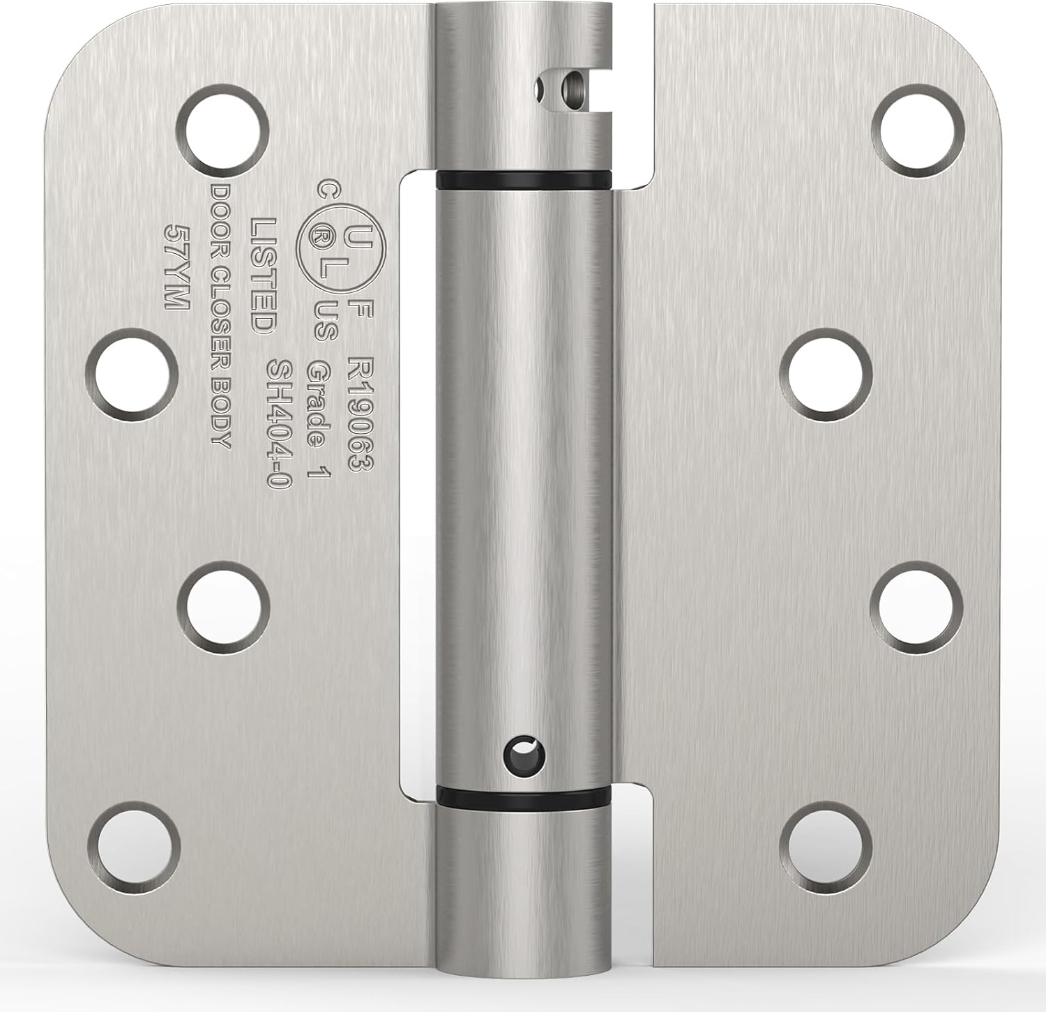 Treasem 1 Pack Self Closing Door Hinge, 4 Inch Spring Loaded Door Hinge ...