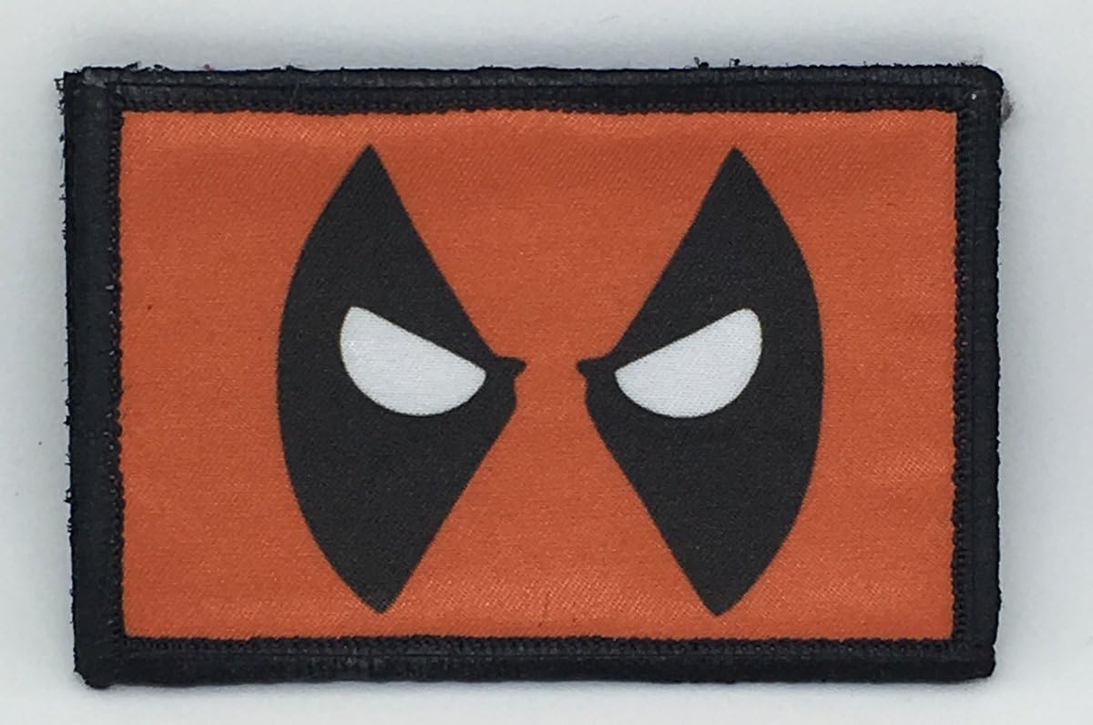 Amazon.com: Ata-Boy Marvel Deadpool Patch, Deadpool Logo Patch Iron On Patches - Marvel Deadpool ...