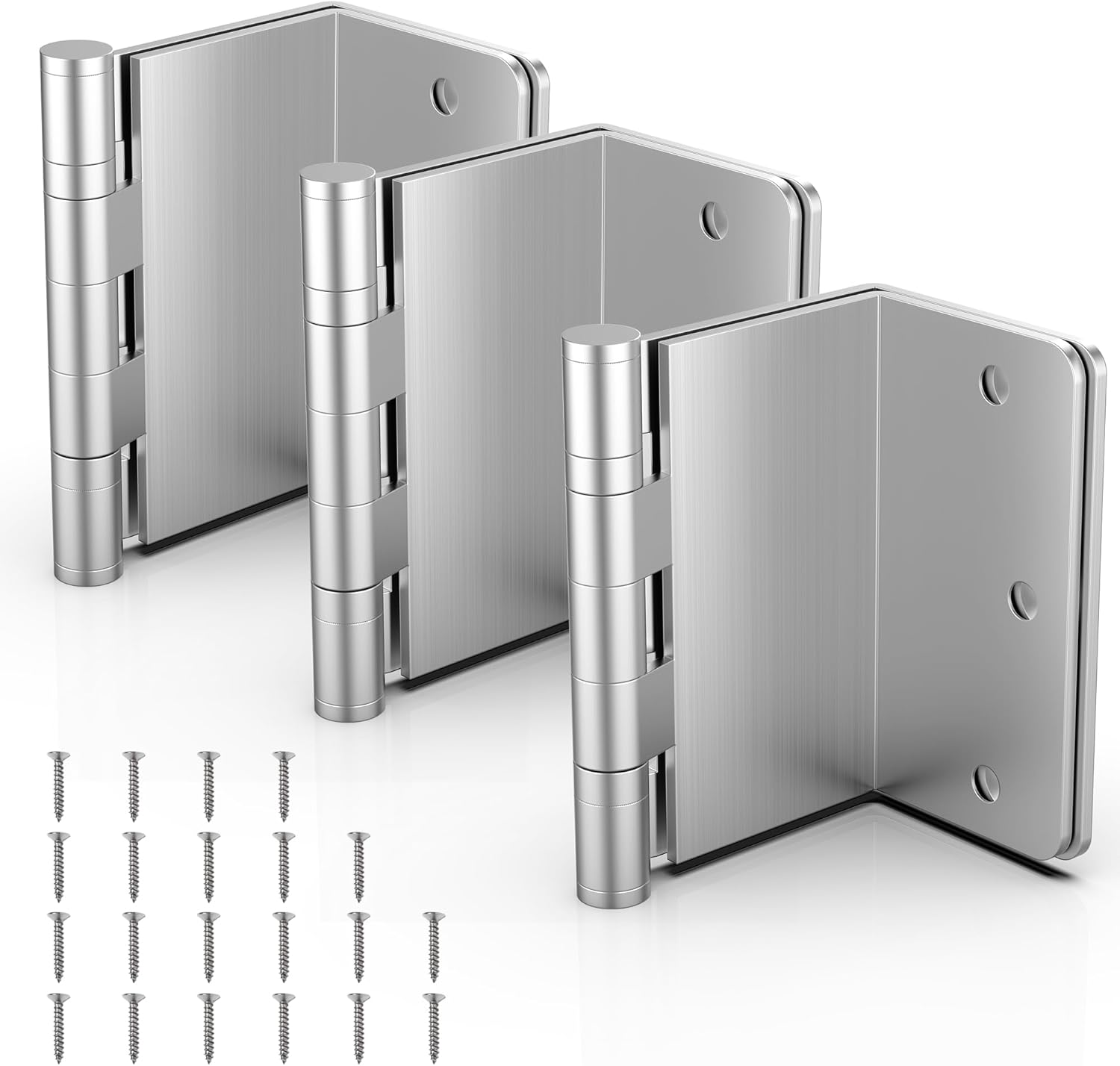 KOLET Offset Door Hinges, 3.5 Inches Expandable Door Hinges, 1/4 ...