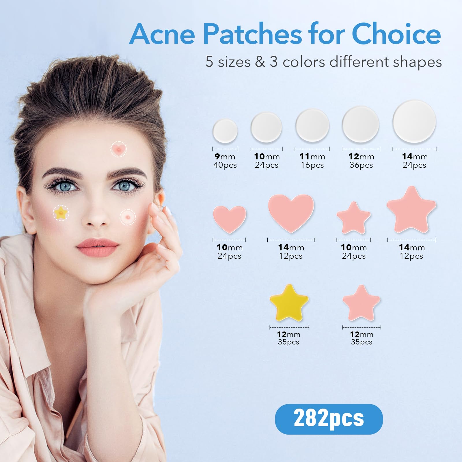 Snapklik.com : QUSTERE Pimple Patches For Face, Acne Patches ...