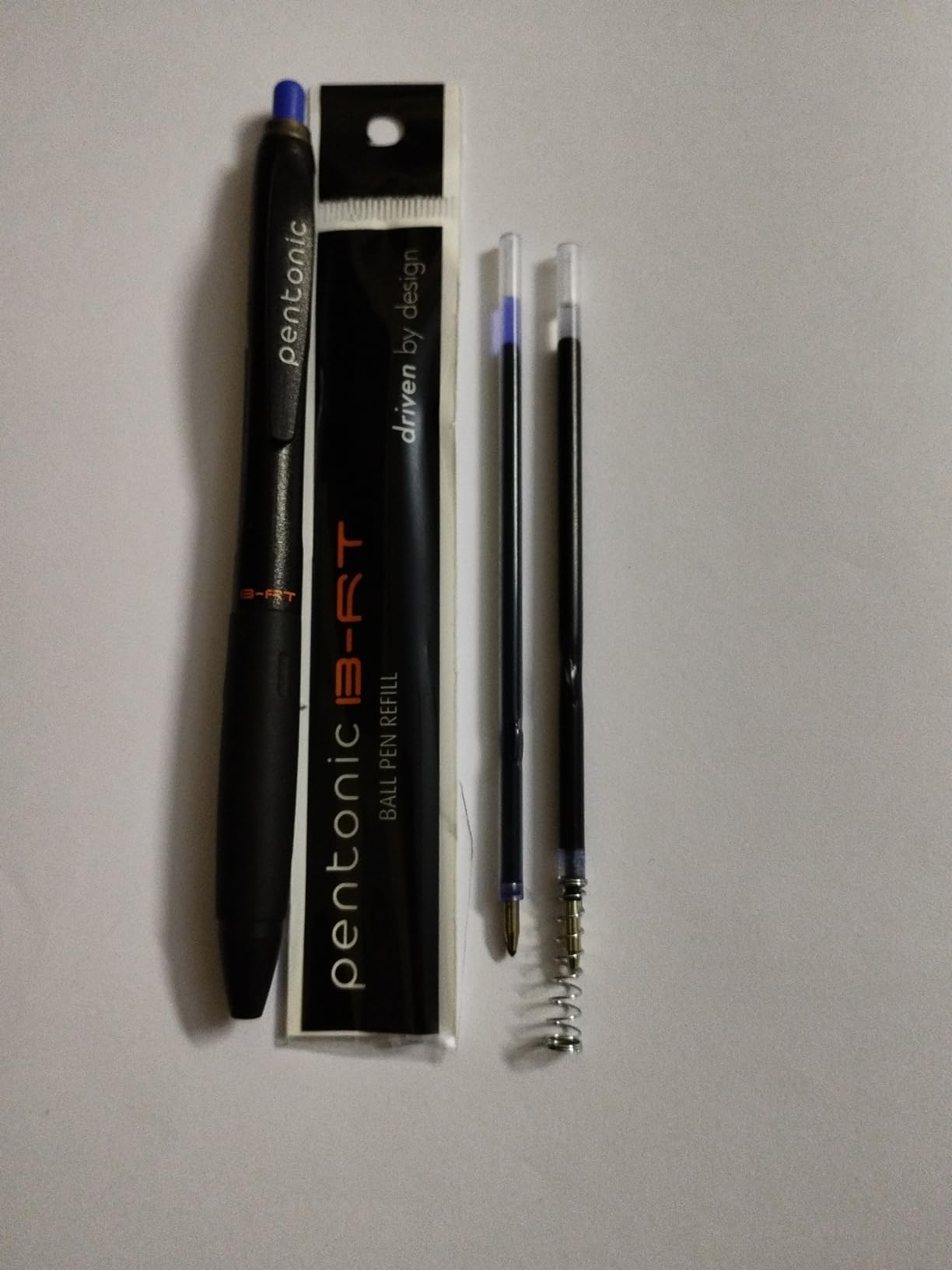 Pentonic B-RT 0.7mm Ball Pen Refill Blister Pack | Black Ink | Set of ...