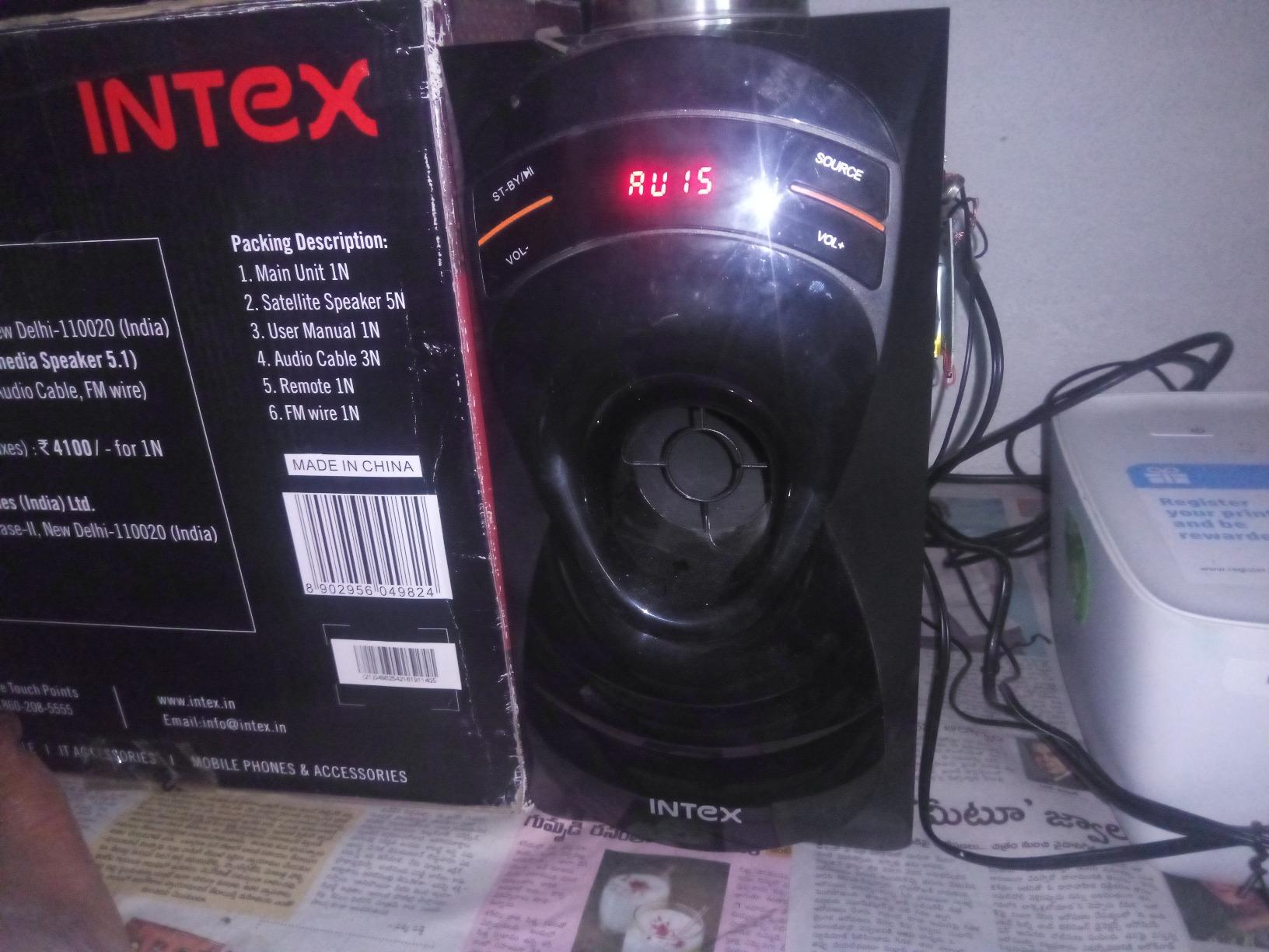 Amazon.in: Buy INTEX IT-5060 SUF 5.1 Speaker Online at Low Prices in ...