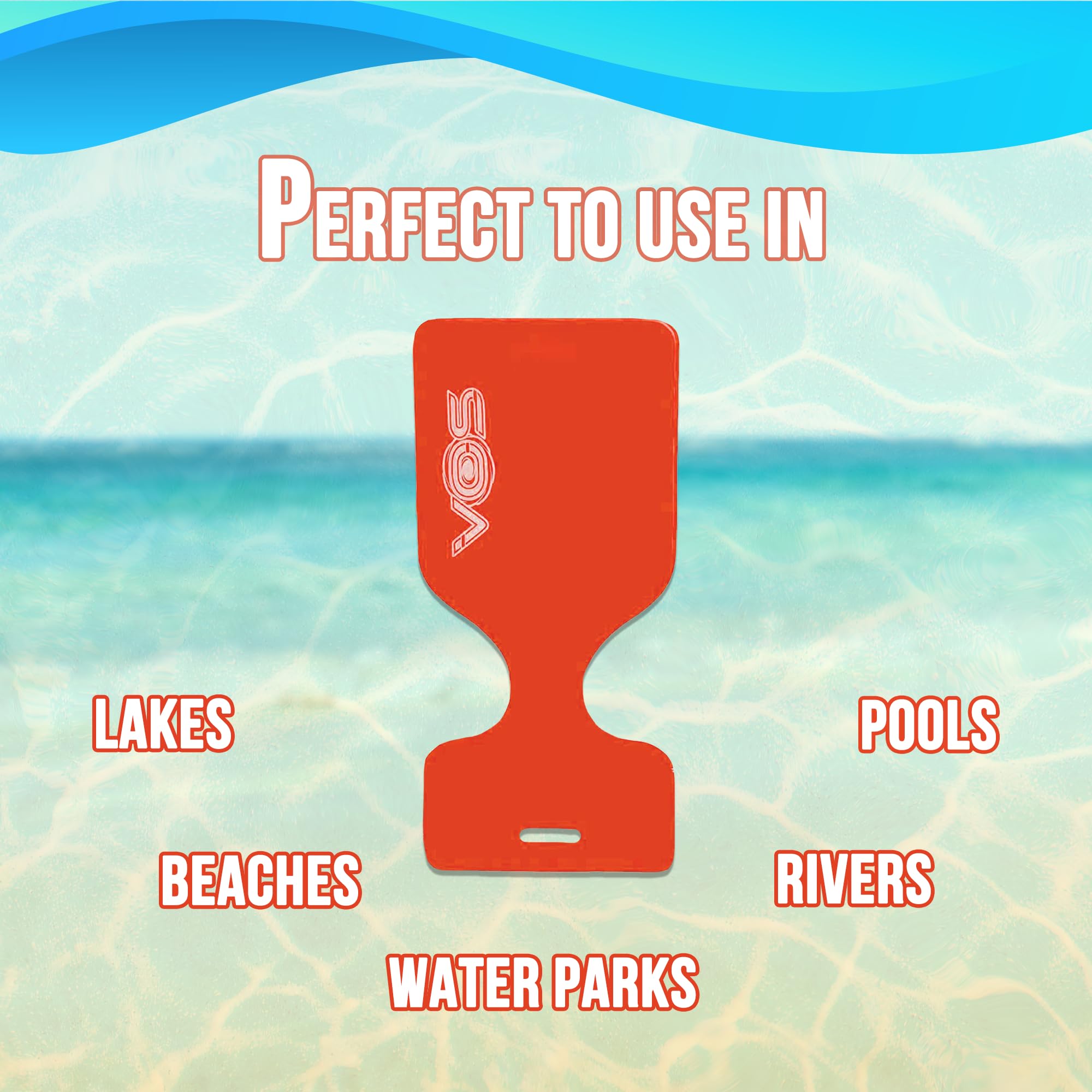 Snapklik.com : VOS Phoenix Water Solid Saddle Floats For Adults And ...