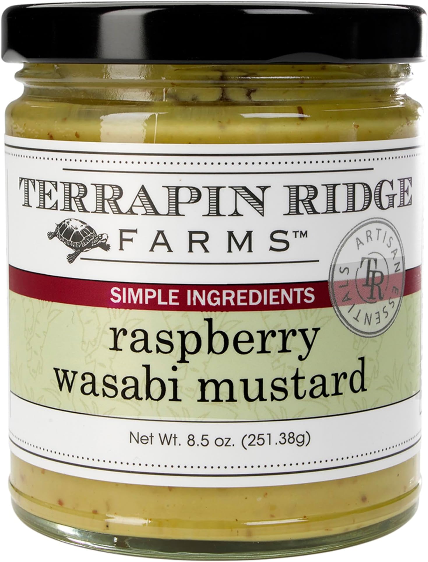 Amazon.com : Terrapin Ridge Farms Raspberry Wasabi Mustard – One 8.5 ...