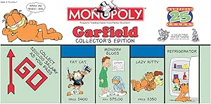 Monopoly: Garfield 25th Anniversary Collector's Edition: Buy Online at ...