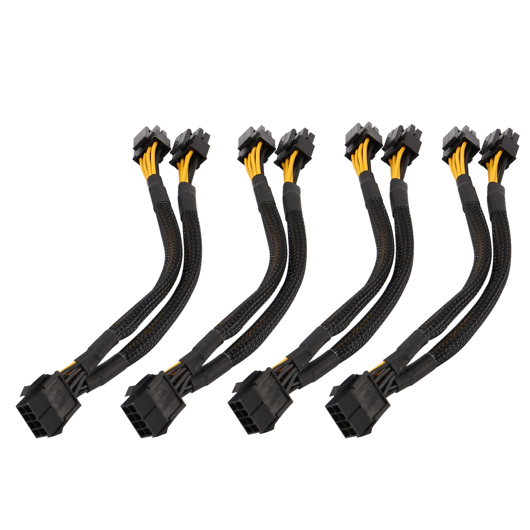 Amazon.com: TAMOSH 4 Pcs CPU 8 Pin Splitter ATX CPU 8 Pin Female to ...