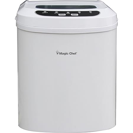 Amazon.com: Magic Chef MCIM22ST 27 lb Ice Maker Stainless Steel ...