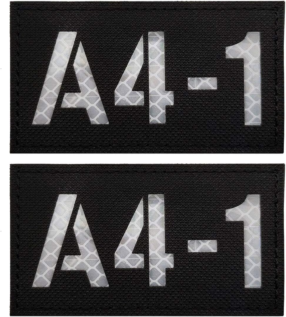 Amazon.com: Infrared IR Call Sign Reflective Patch, Customizable A4-1 ...
