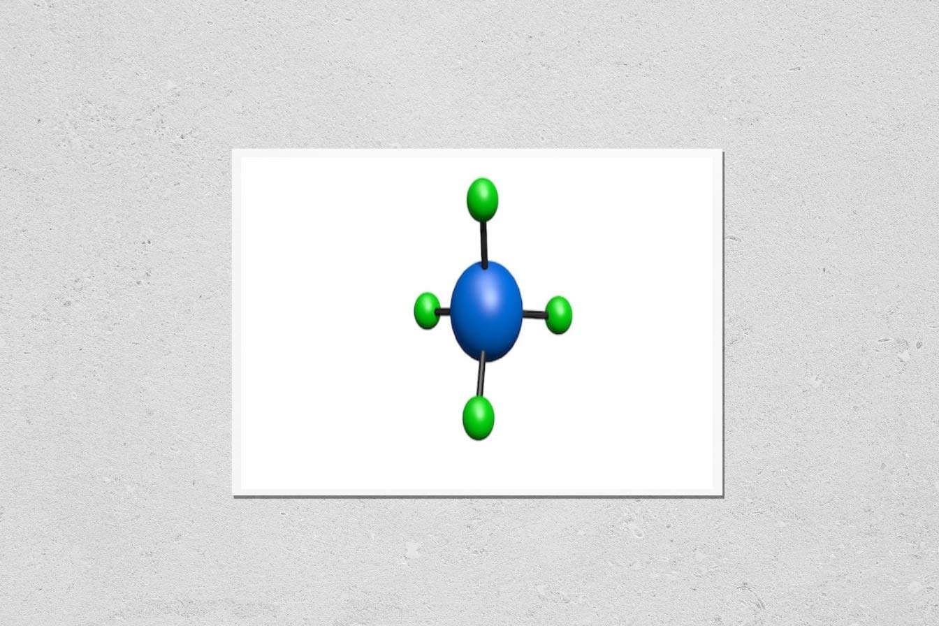 Methane Molecular Structure