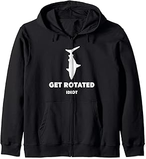 Amazon.com: Get Rotated Idiot Shirt: Clothing, Shoes & Jewelry