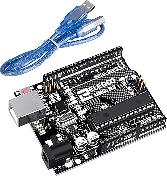ELEGOO UNO R3 Board for Arduino with USB Cable(Arduino-Compatible) More ...