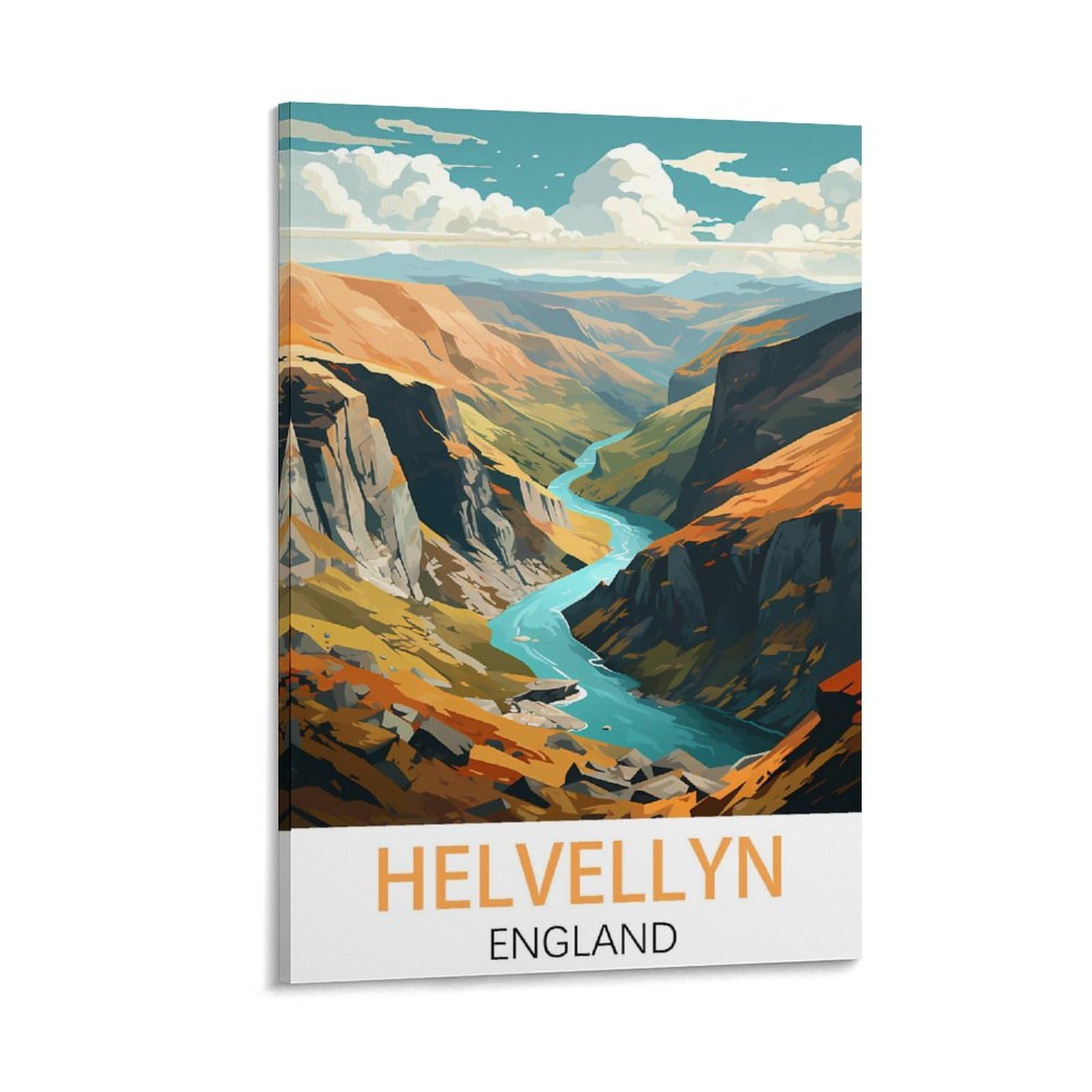 In Picture Of England Helvellyn