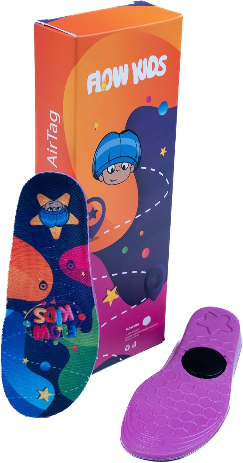 Amazon.com: Flow Kids INC Airtag Shoe Insole Kids - Comfortable ...