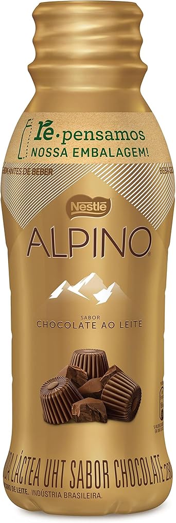 Bebida Láctea, Alpino, 280ml : Amazon.com.br: Alimentos e Bebidas