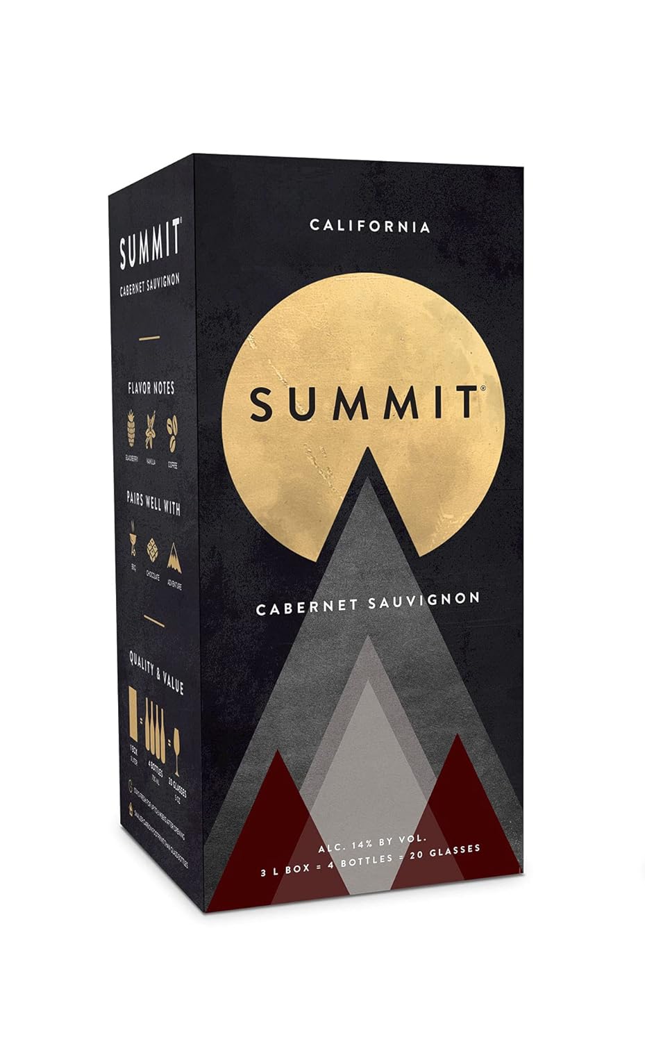 Summit Cabernet Sauvignon, 3L Boxed Wine at Amazon's Wine Store